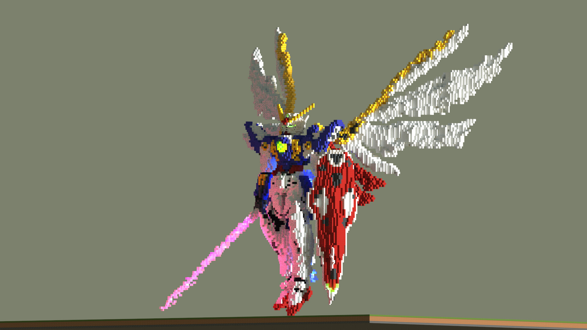 Wing Gundam tv version ! Minecraft Map