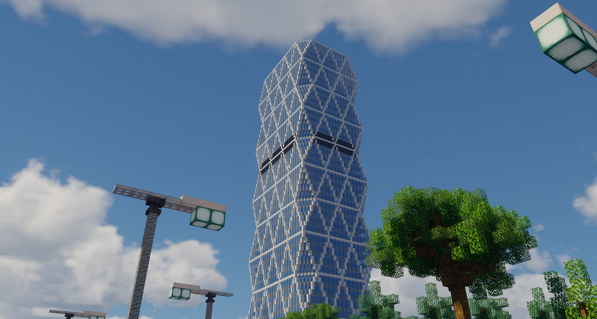 Hearst Tower Minecraft Map