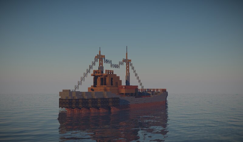 Ayan Soviet Tugboat Minecraft Map