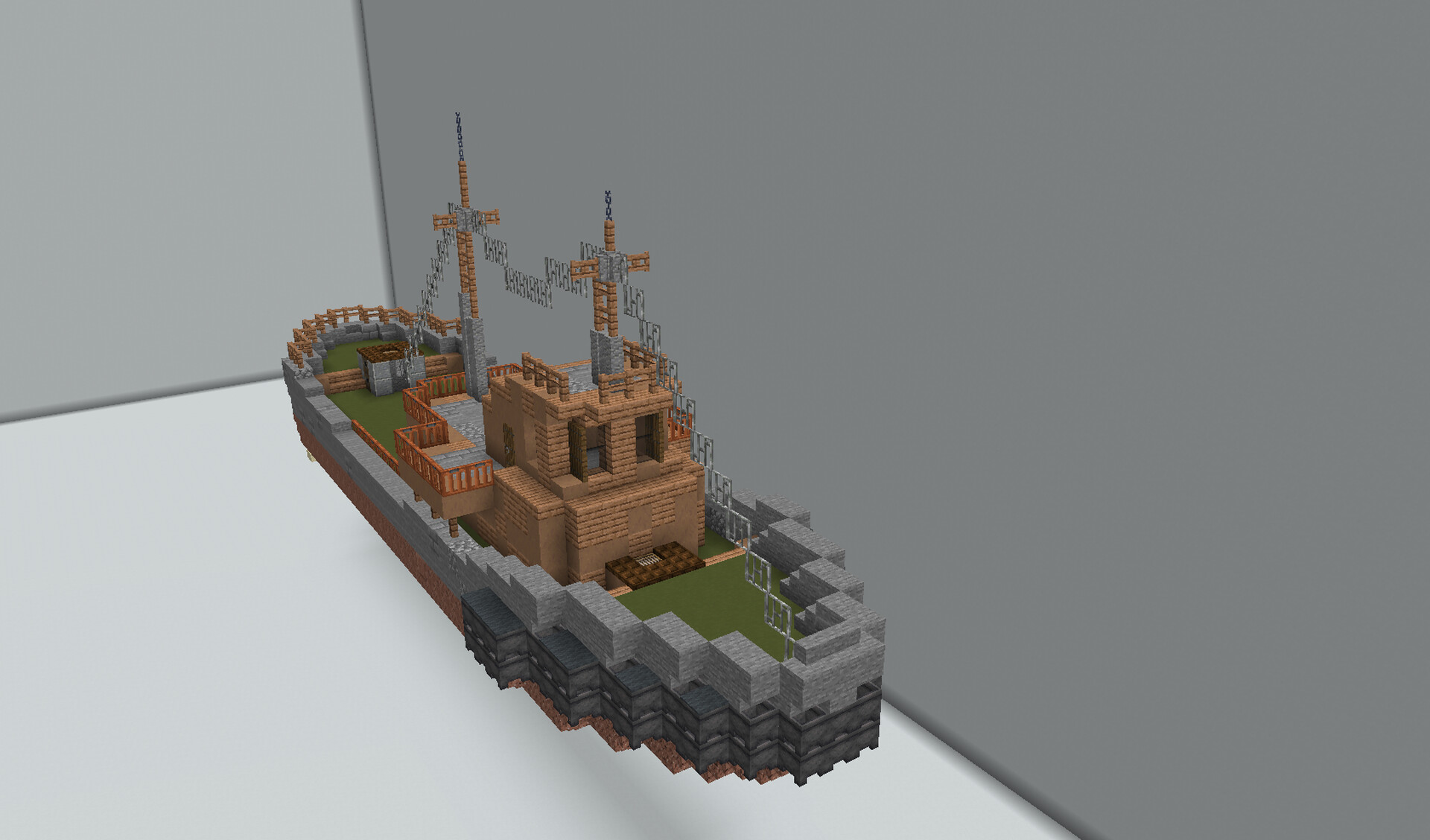 Ayan Soviet Tugboat Minecraft Map