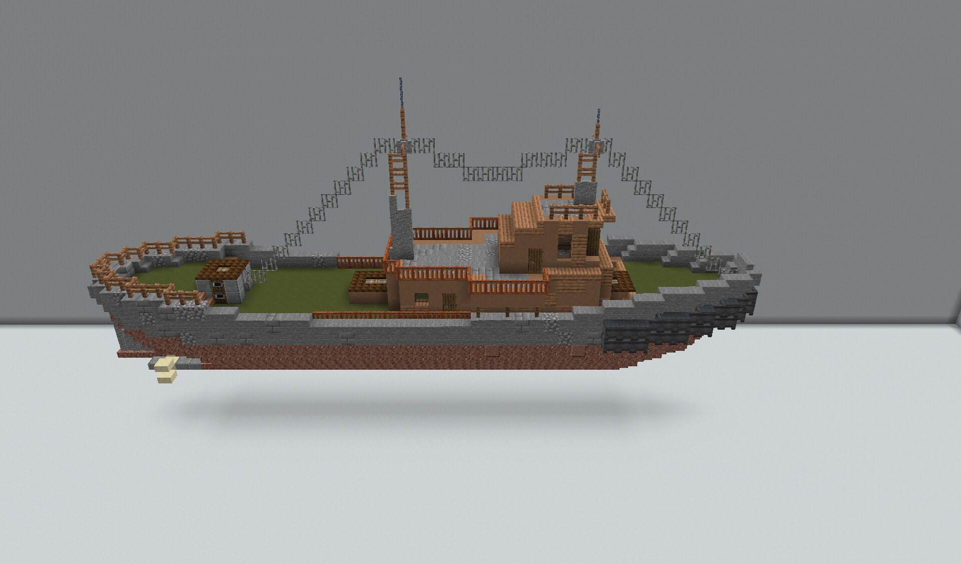 Ayan Soviet Tugboat Minecraft Map