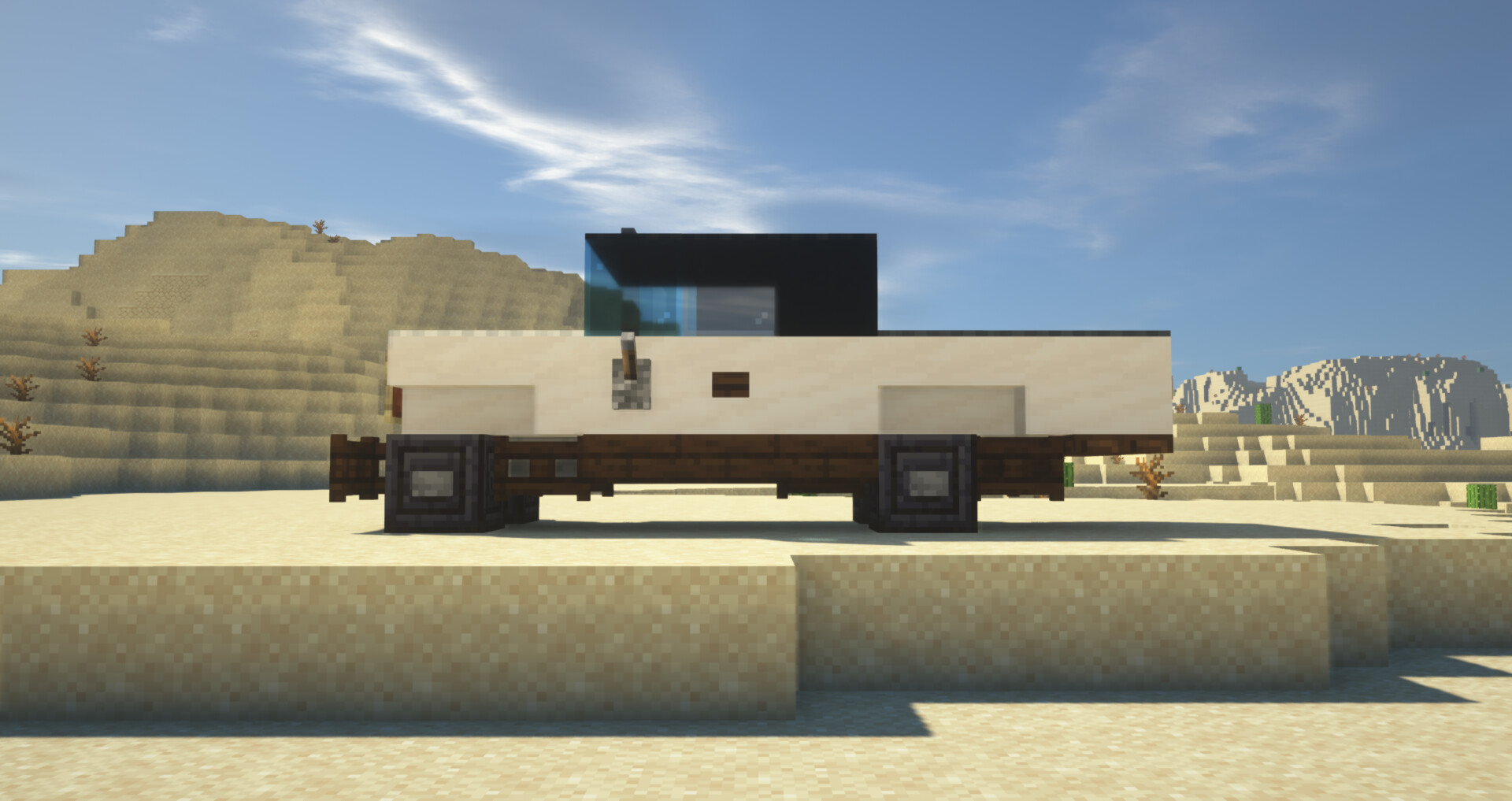 Jeep Gladiator Sport (White) Minecraft Map