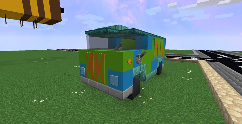 The Mystery Machine from Scooby Doo!!! 1.16.5 Minecraft Map