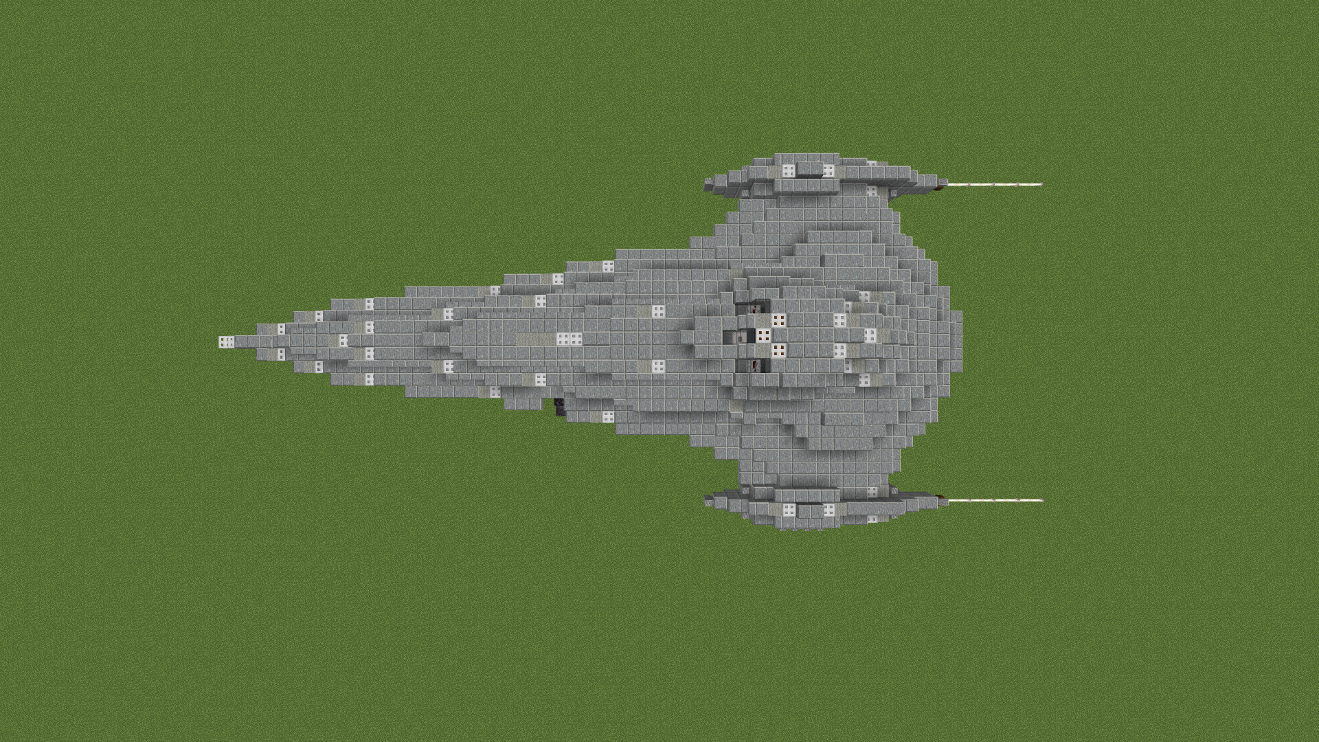 Naboo J-Type 327 Nubian Royal Starship (Star Wars Episode I) Minecraft Map