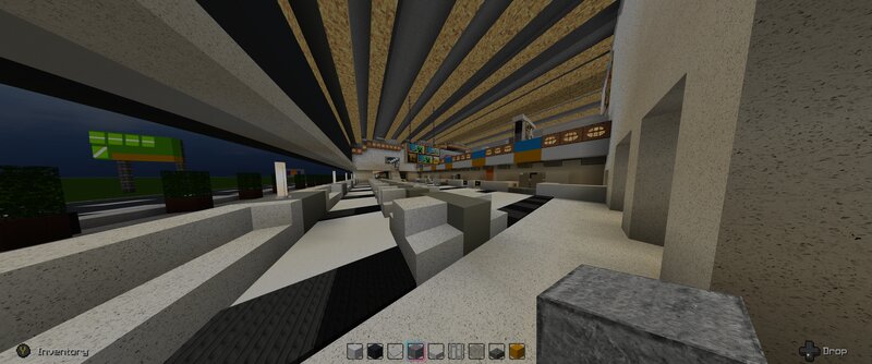 Seattle Airport Minecraft Map