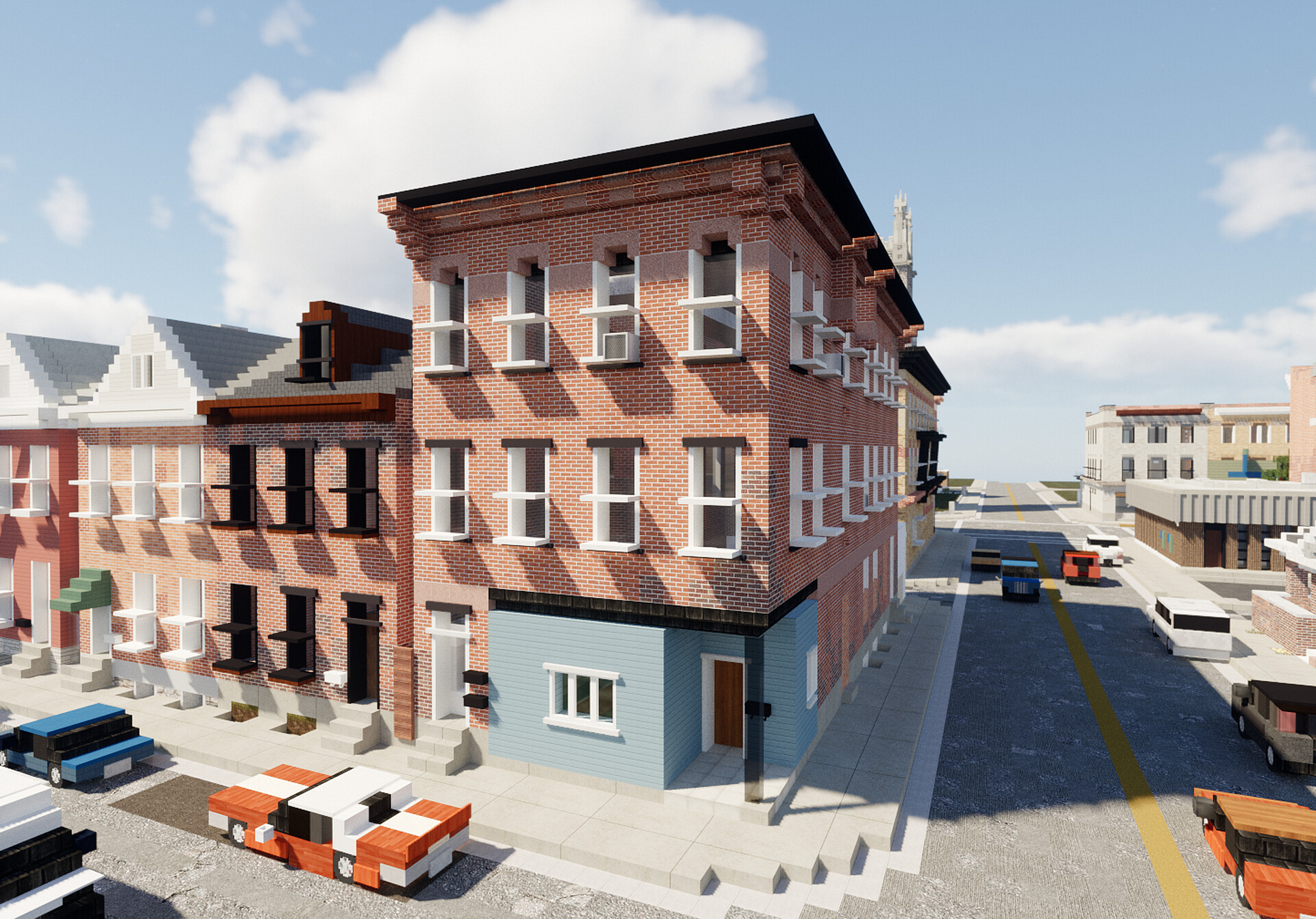 Pittsburgh based building. Minecraft Map