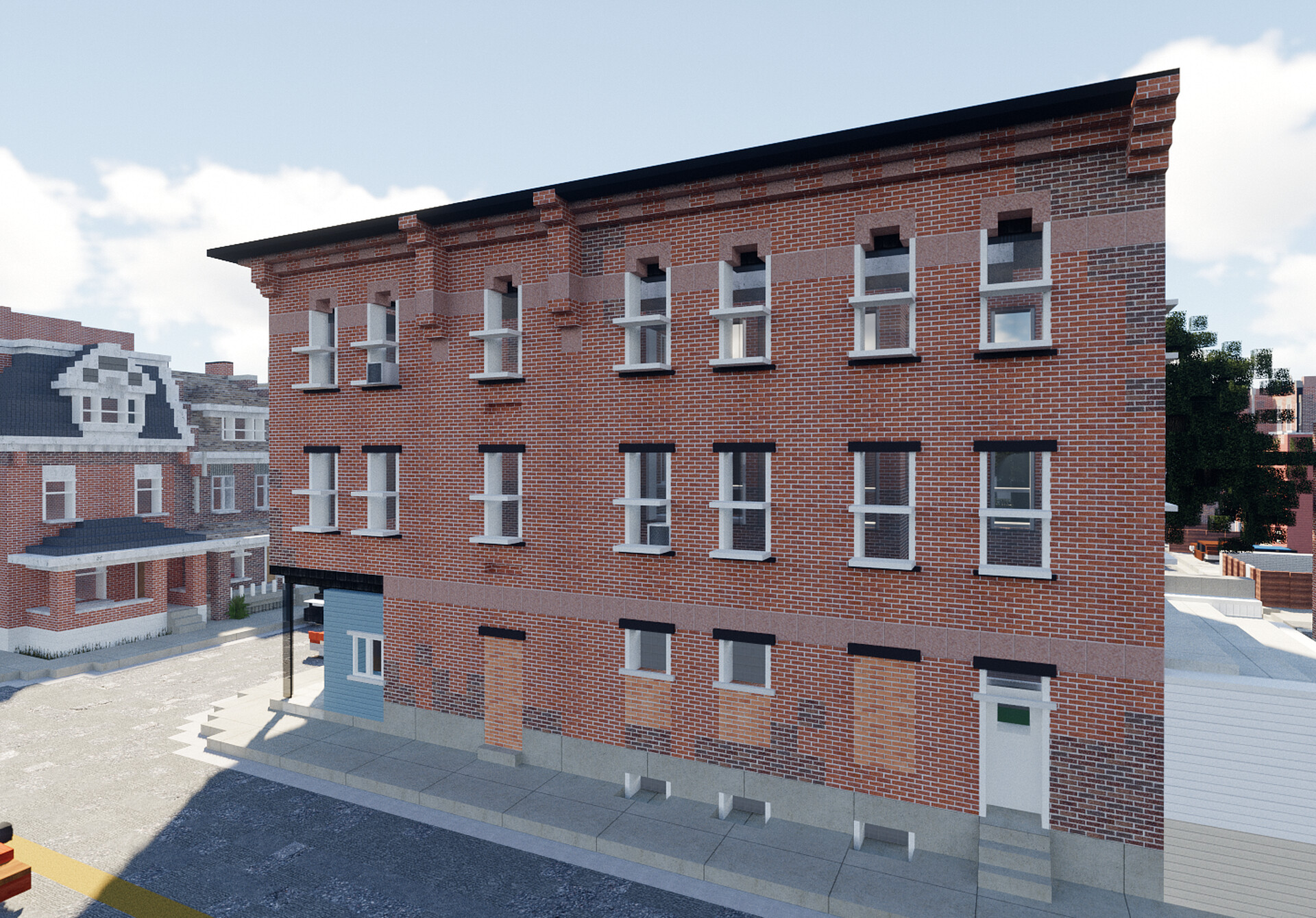 Pittsburgh based building. Minecraft Map