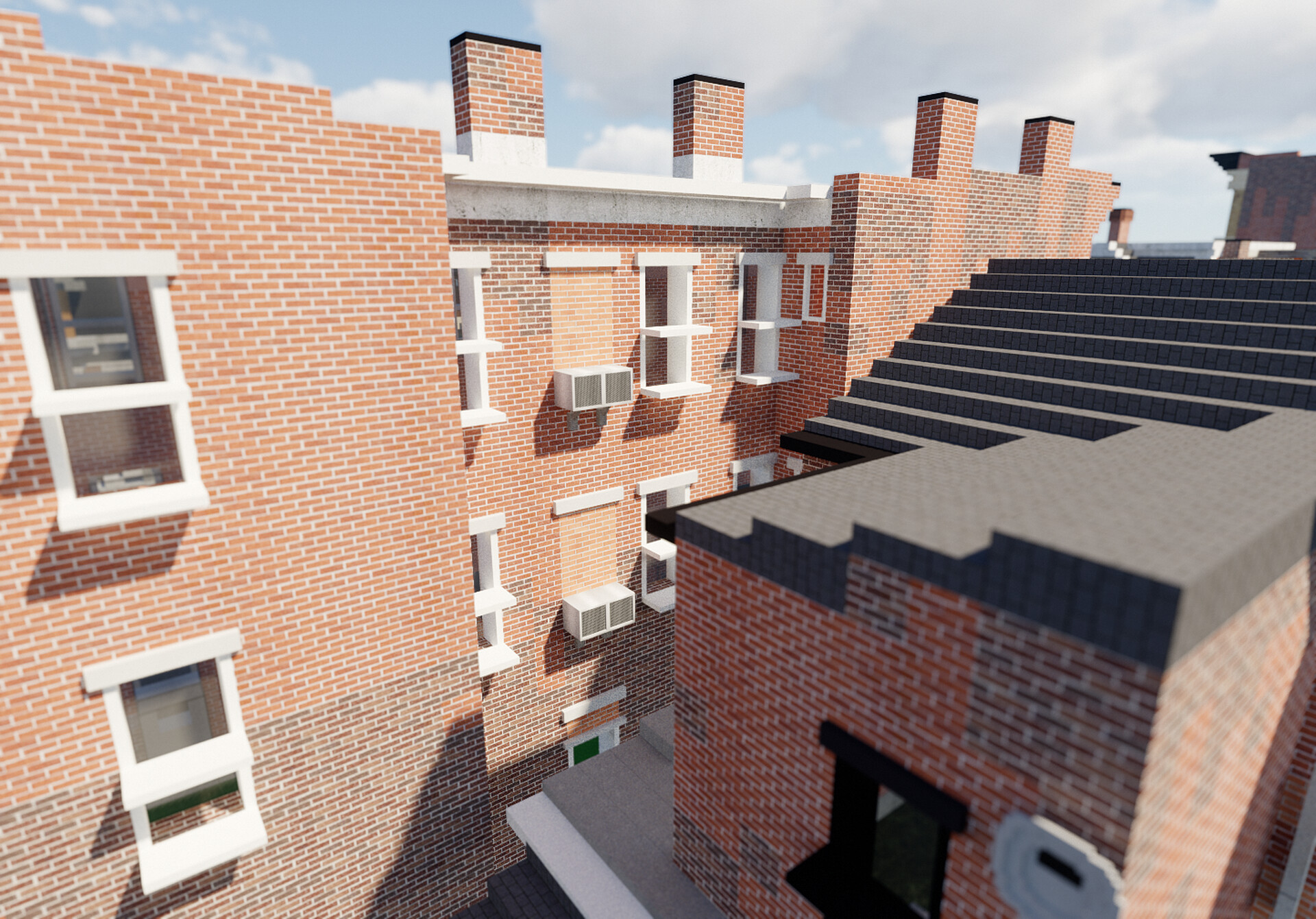 Pittsburgh based building. Minecraft Map