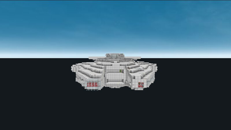 Harrower Class Dreadnought (Star Wars) [With Complete Interior] Minecraft Map