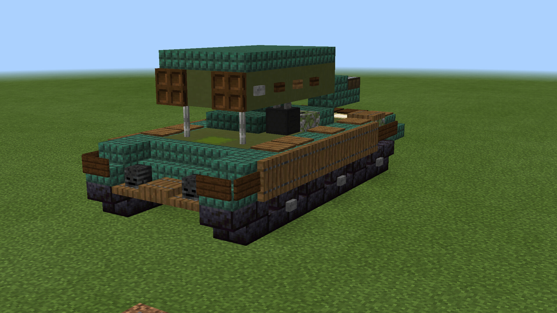 1.5:1 scale T-72 Variants PART 1 Minecraft Map