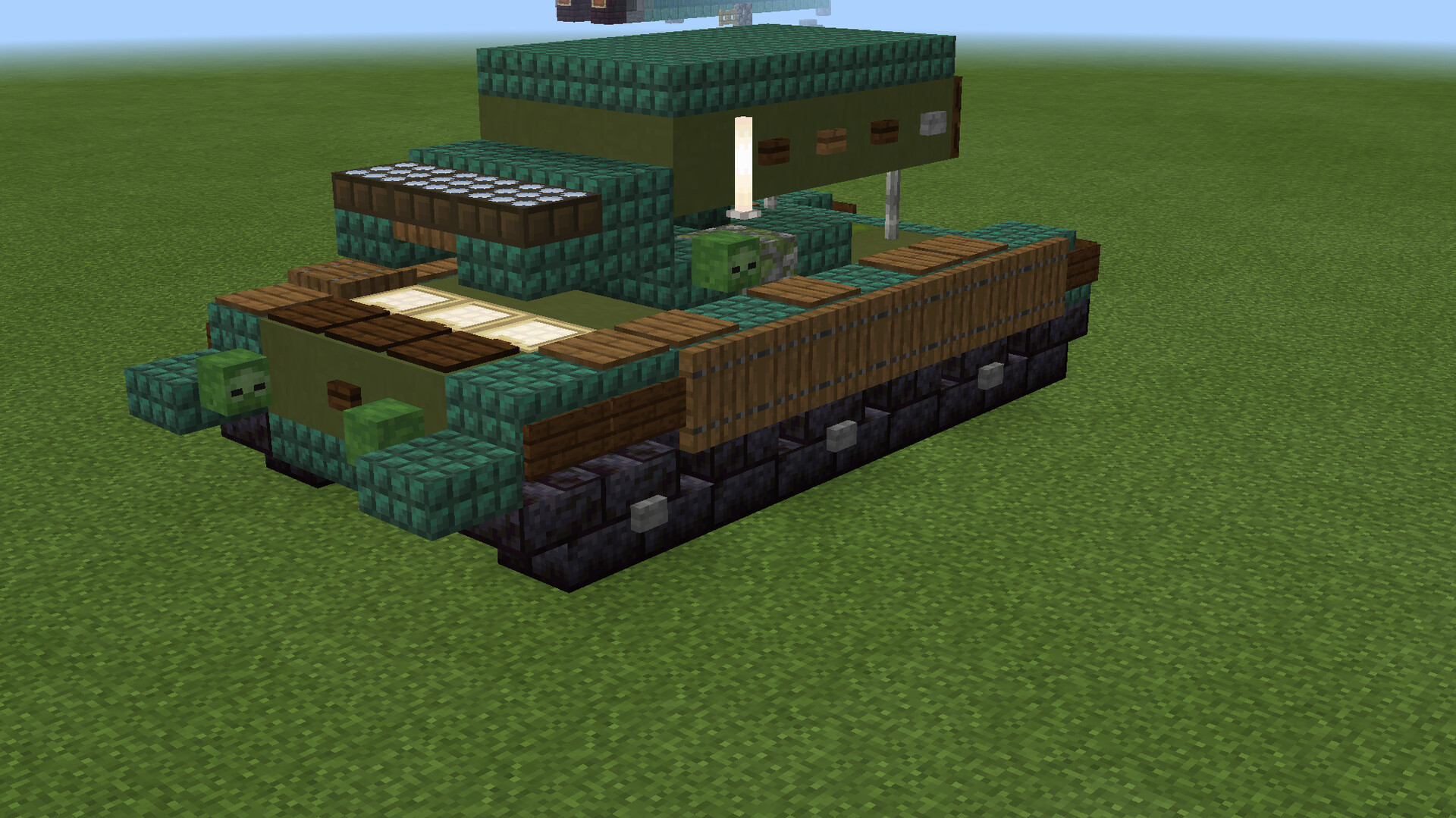 1.5:1 scale T-72 Variants PART 1 Minecraft Map