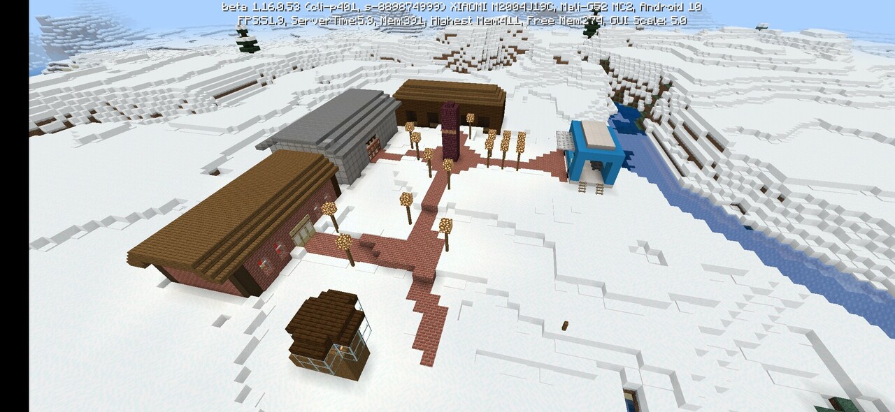 Rodh's Winterland 2020 Minecraft Map