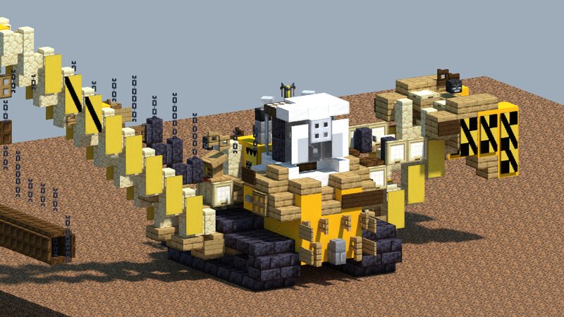 Liebherr RL66 Pipelaying dozer [With Download] Minecraft Map