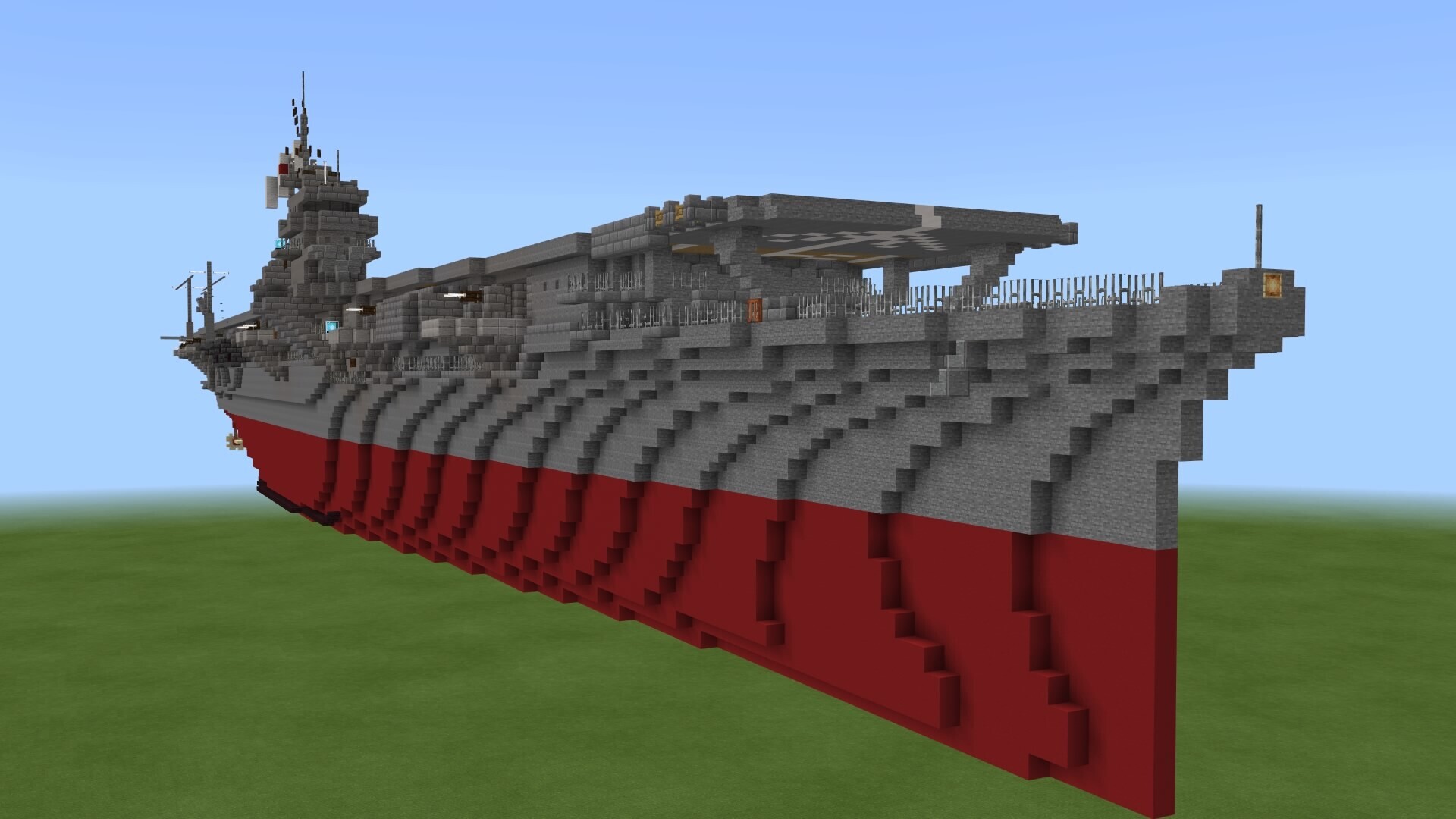 IJN Shōkaku 1:1 (Pearl harbor) Minecraft Map