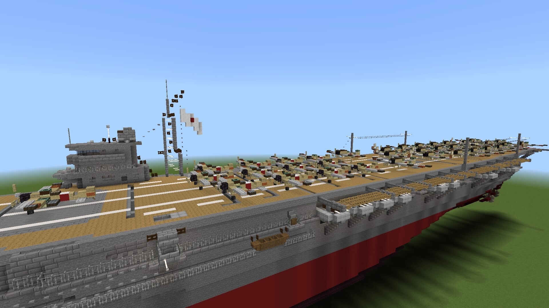 IJN Shōkaku 1:1 (Pearl harbor) Minecraft Map