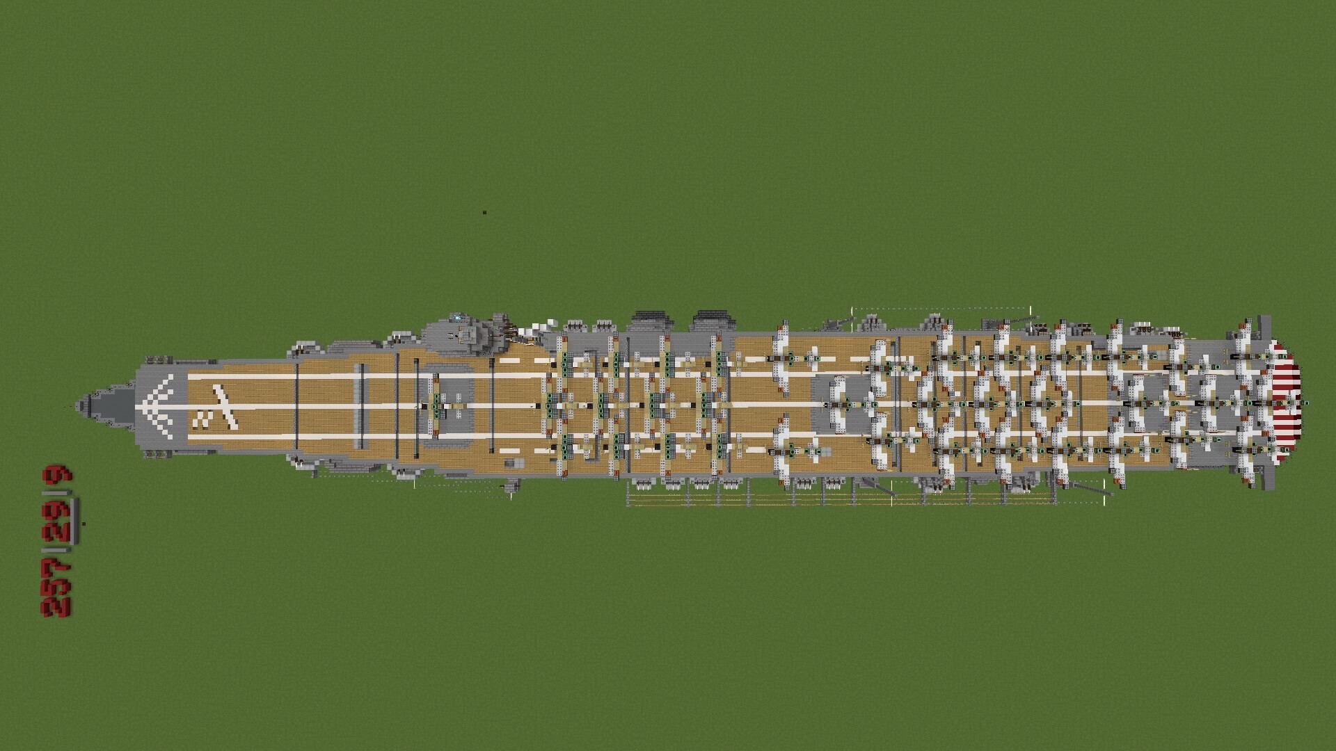 IJN Shōkaku 1:1 (Pearl harbor) Minecraft Map