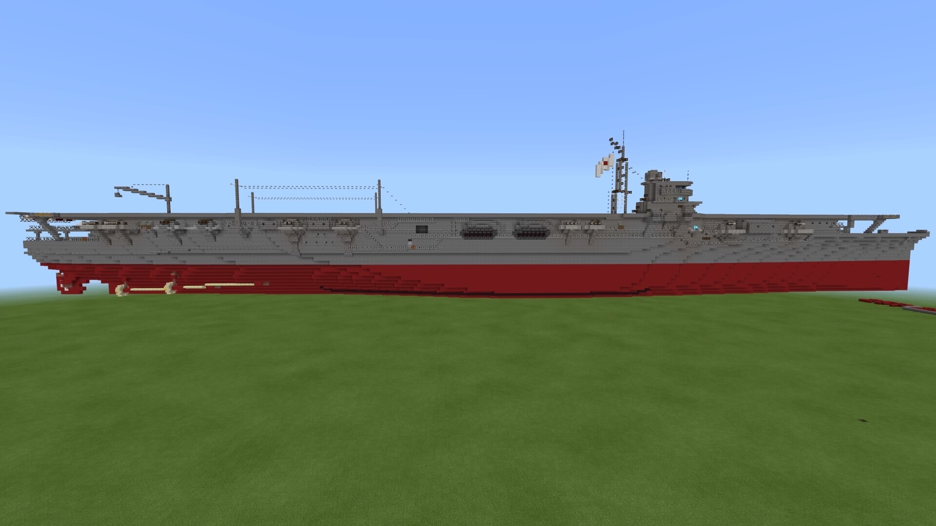 IJN Shōkaku 1:1 (Pearl harbor) Minecraft Map