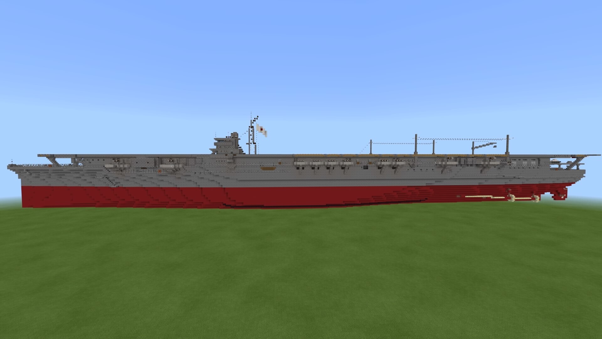 IJN Shōkaku 1:1 (Pearl harbor) Minecraft Map