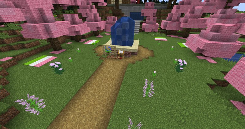 🌸日本の春 SAKURA island map🌹 Minecraft Map