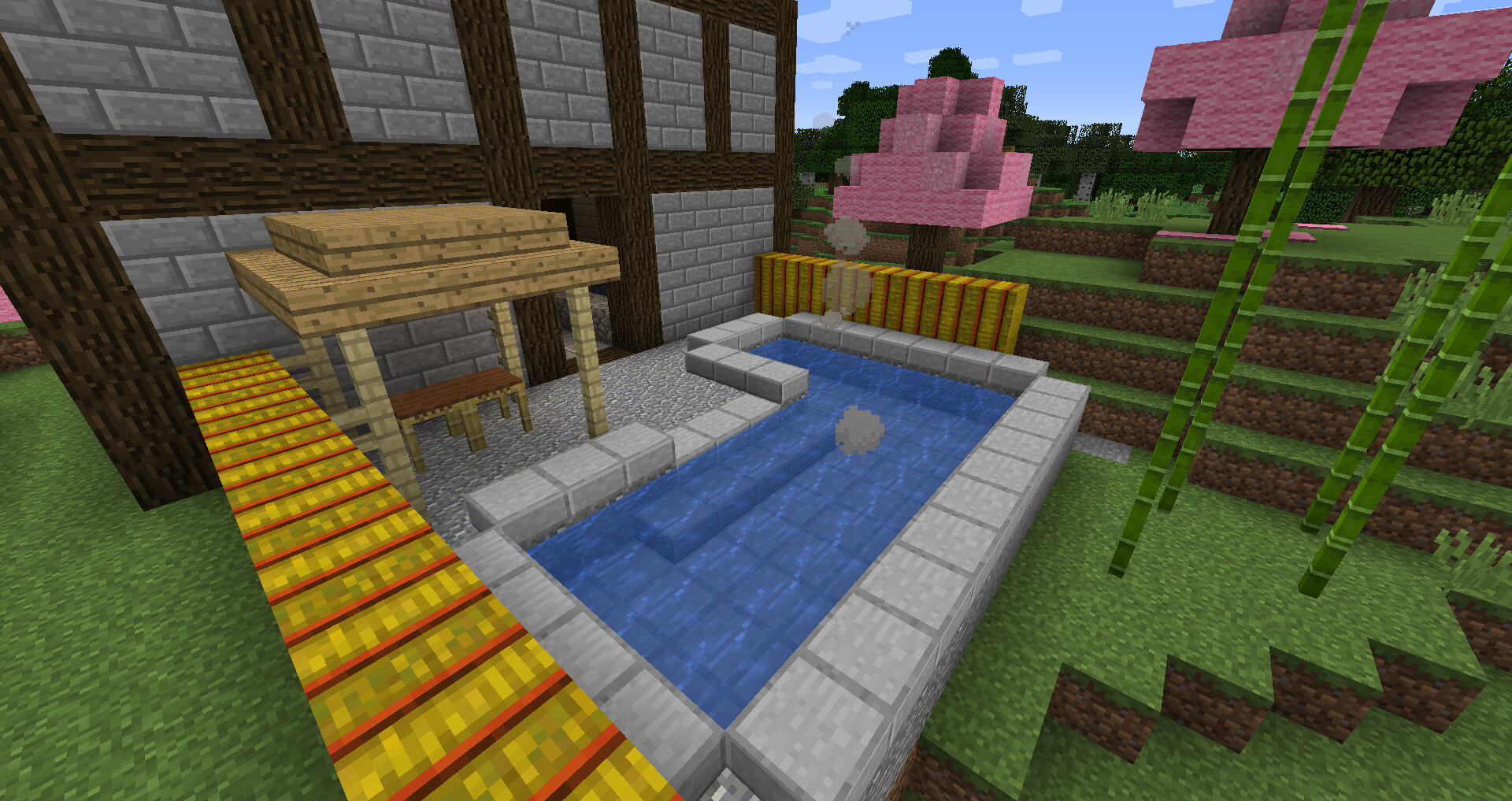 🌸日本の春 SAKURA island map🌹 Minecraft Map