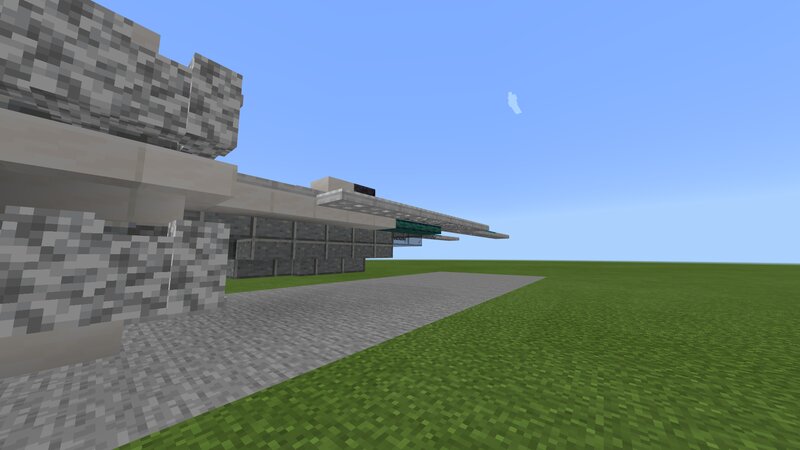 U-wing 1:1 Minecraft Map