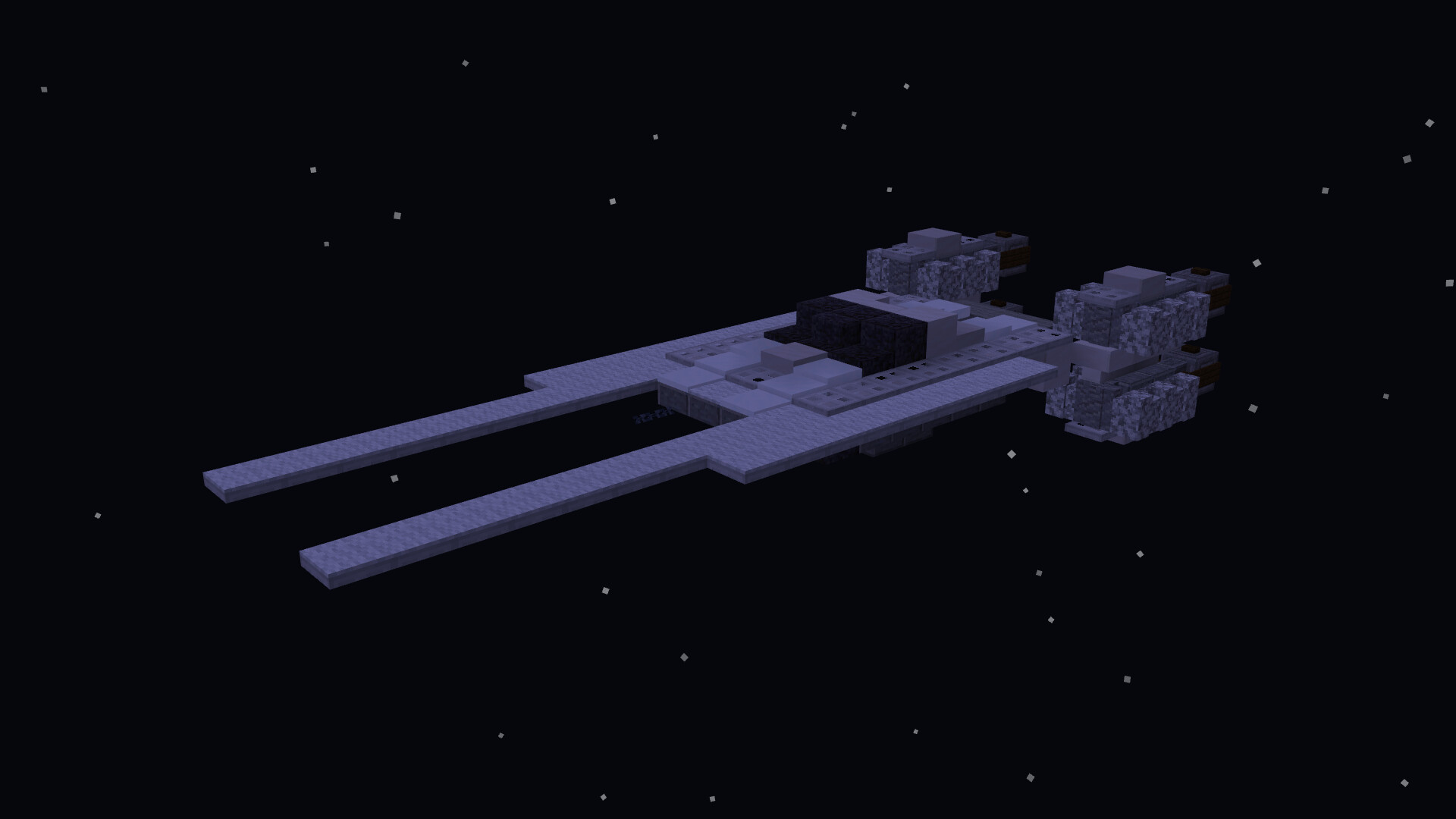 U-wing 1:1 Minecraft Map
