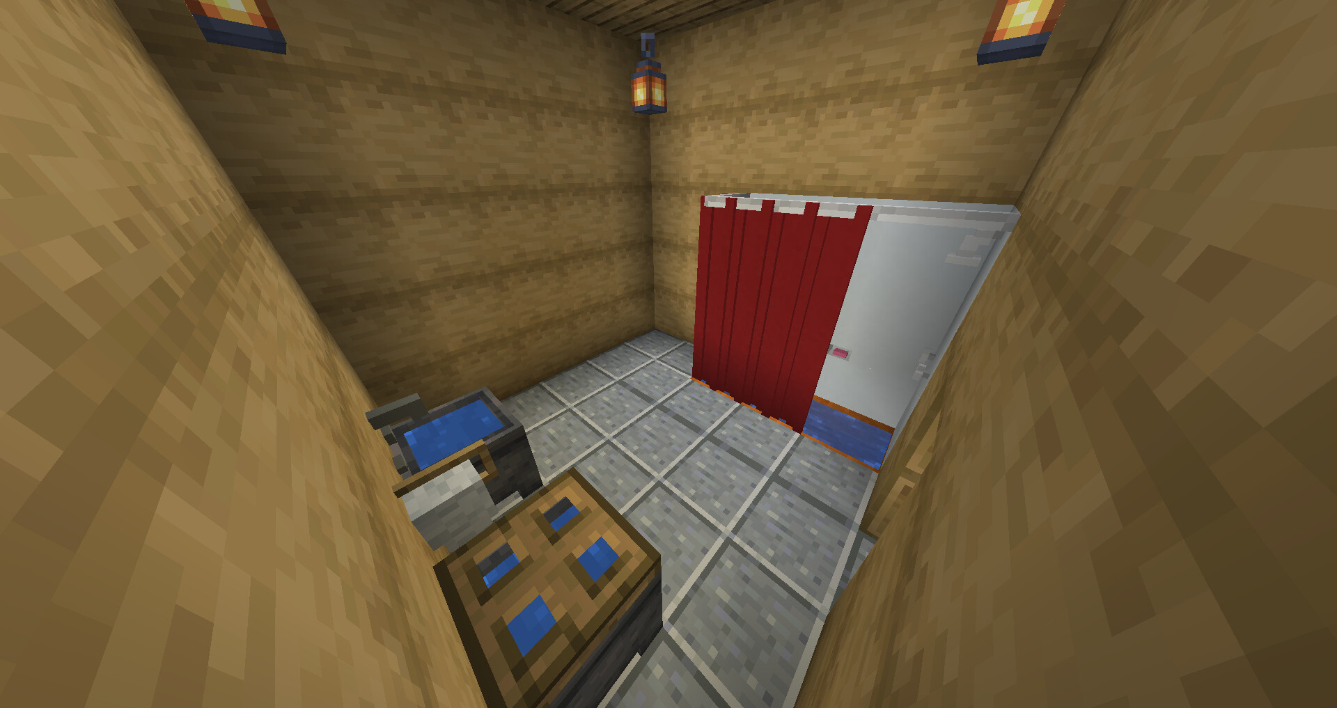 The Non-Euclidean Wacky House Minecraft Map