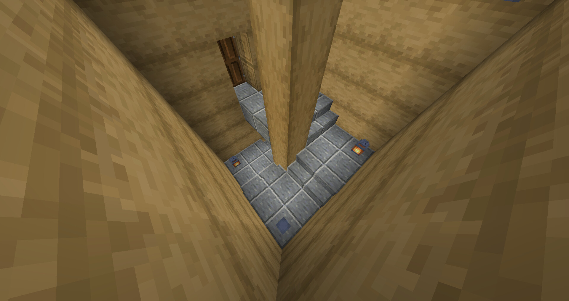 The Non-Euclidean Wacky House Minecraft Map