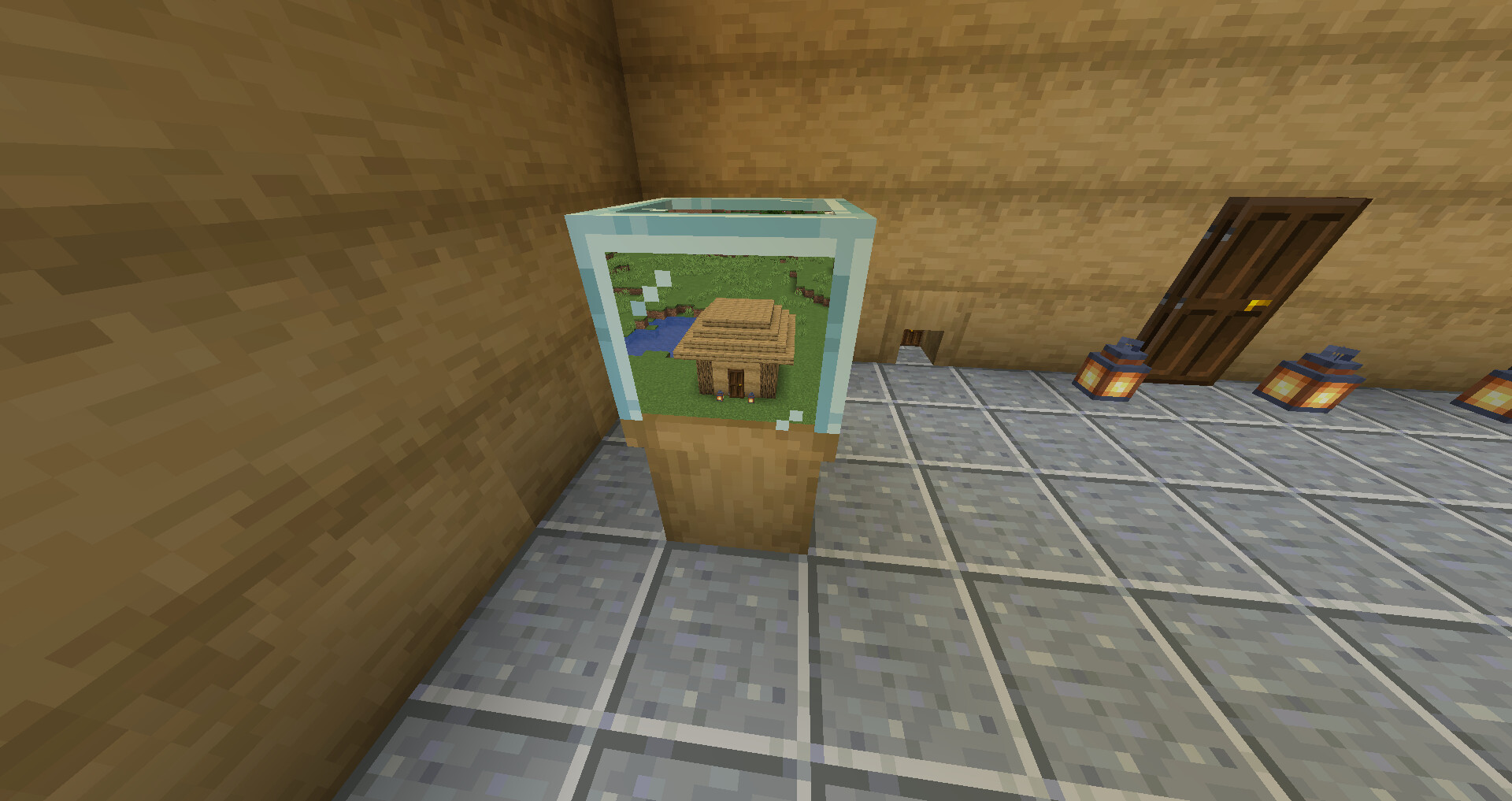 The Non-Euclidean Wacky House Minecraft Map