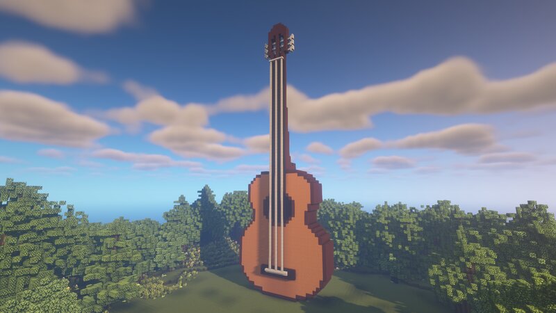 minecraft guitar house Minecraft Map