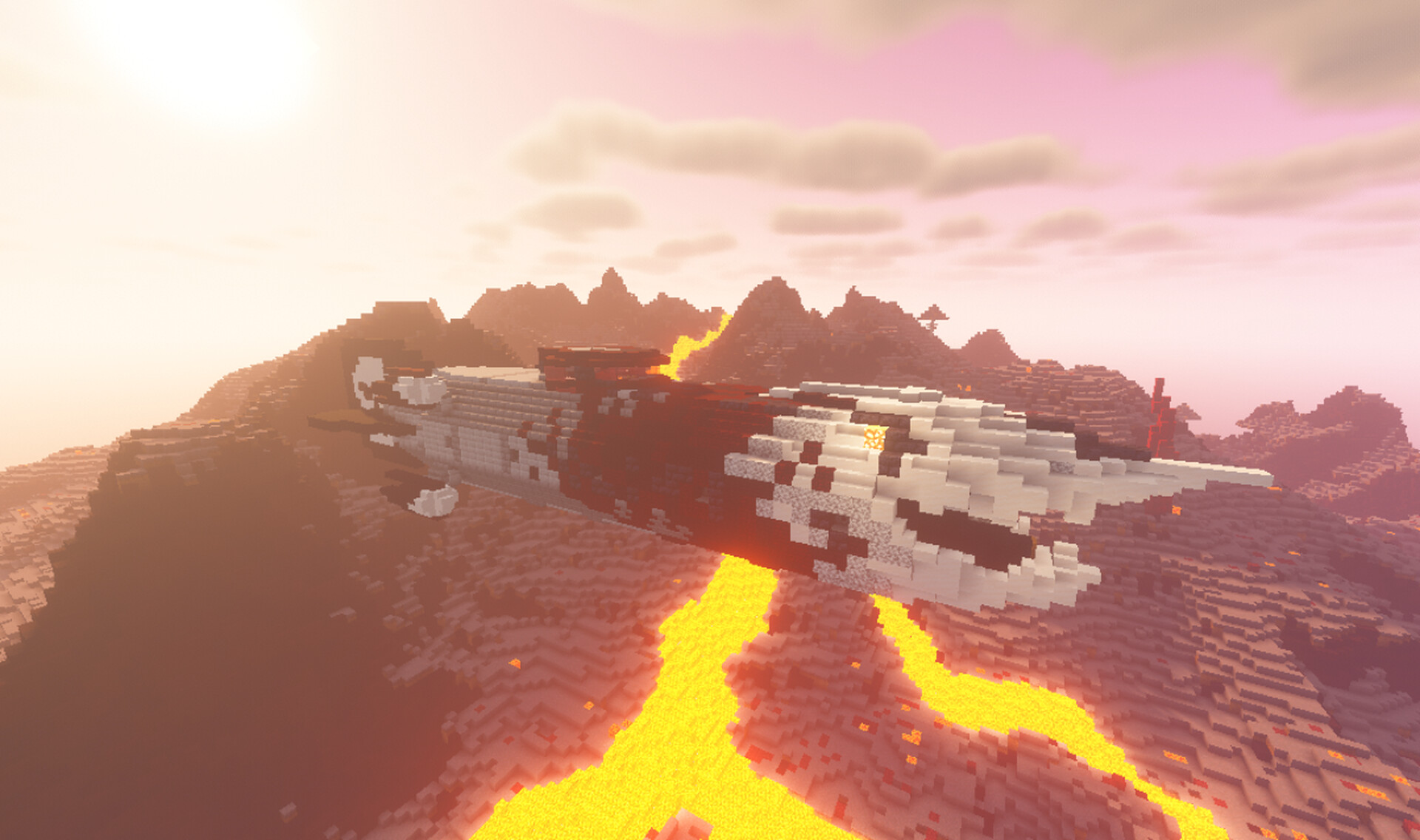 The Crimson Gale ( Artillery Ship | Pirate | Movecraft Compatible ...