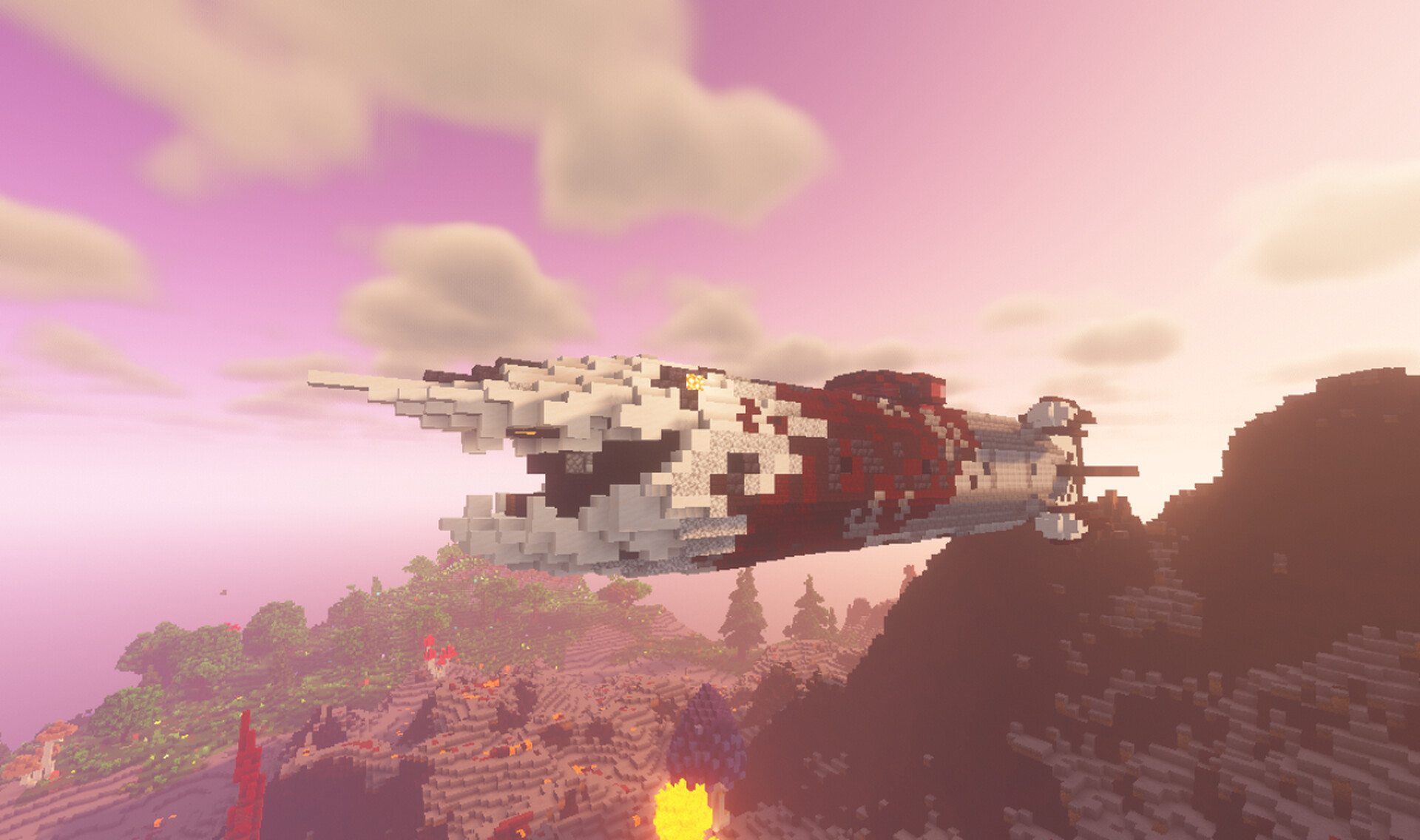 The Crimson Gale ( Artillery Ship | Pirate | Movecraft Compatible ...