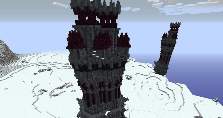 Old buildings, Utumno [Unfinished buildings] Minecraft Map