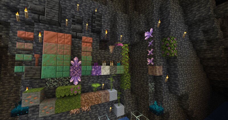 Funtazer's SNAPSHOT Cave Garden 1.17 Update | Minecraft Creative Build ...
