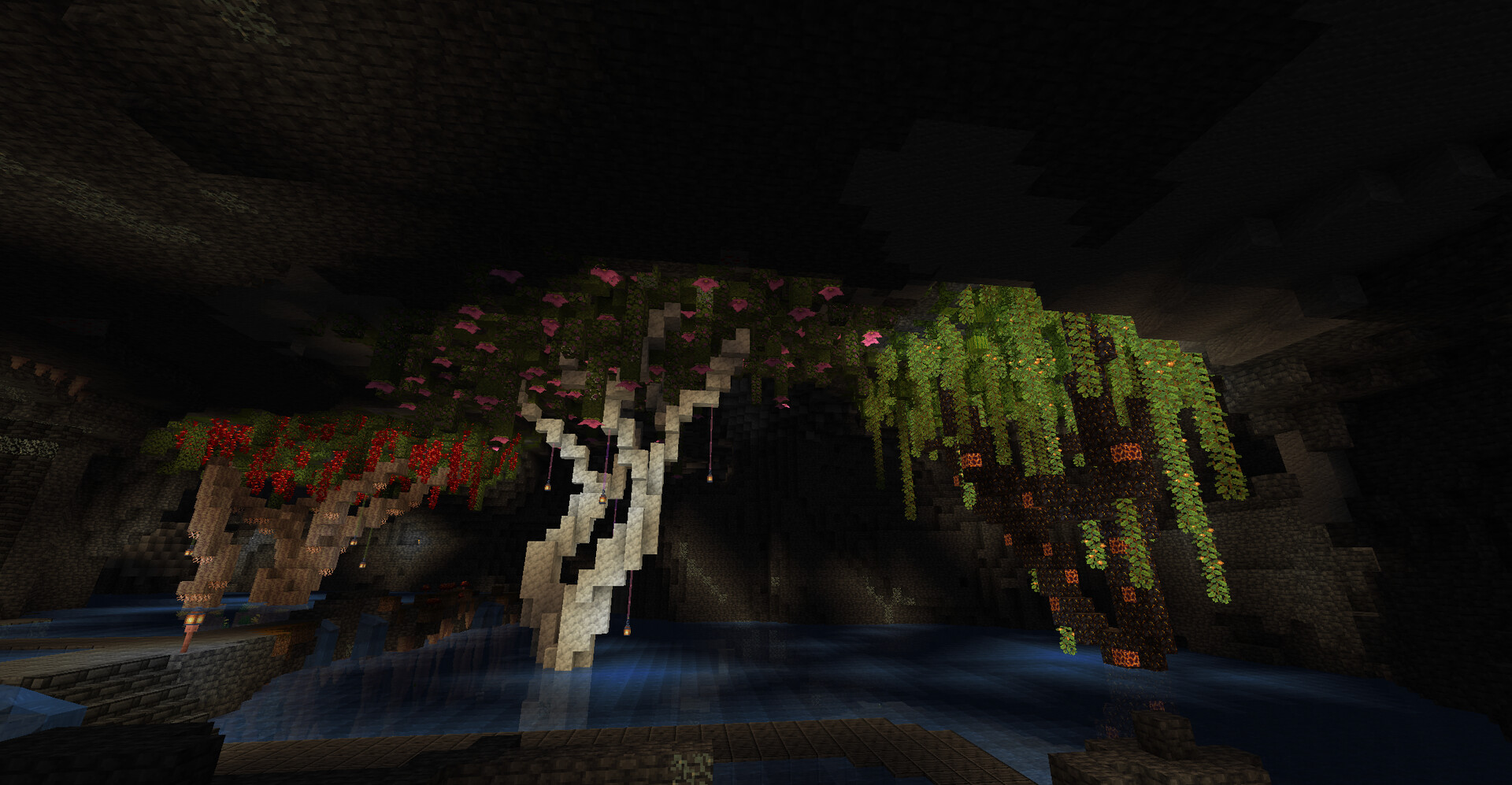 Funtazer's SNAPSHOT Cave Garden 1.17 Update | Minecraft Creative Build ...