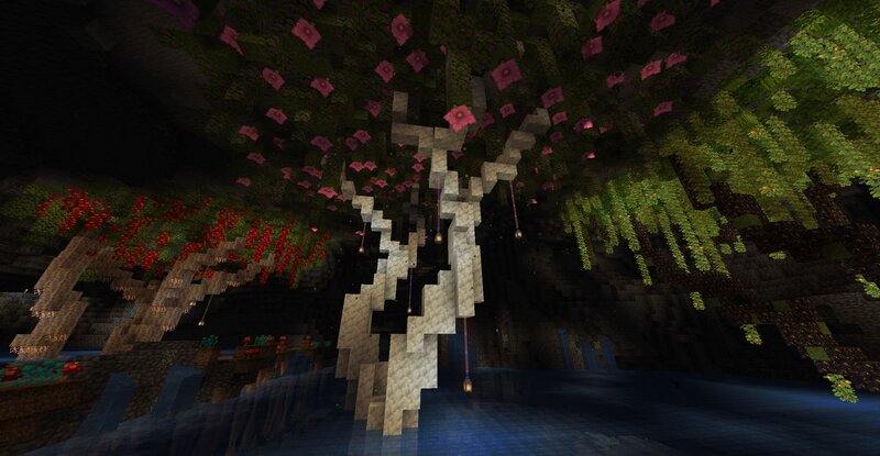 Funtazer's SNAPSHOT Cave Garden 1.17 Update | Minecraft Creative Build ...