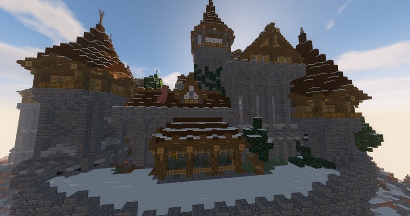 Big Castle schematic [ Free Download ] Enjoy everyone! Minecraft Map