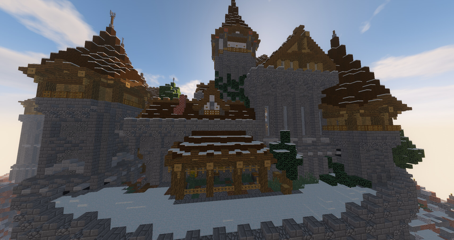 Big Castle schematic [ Free Download ] Enjoy everyone! Minecraft Map