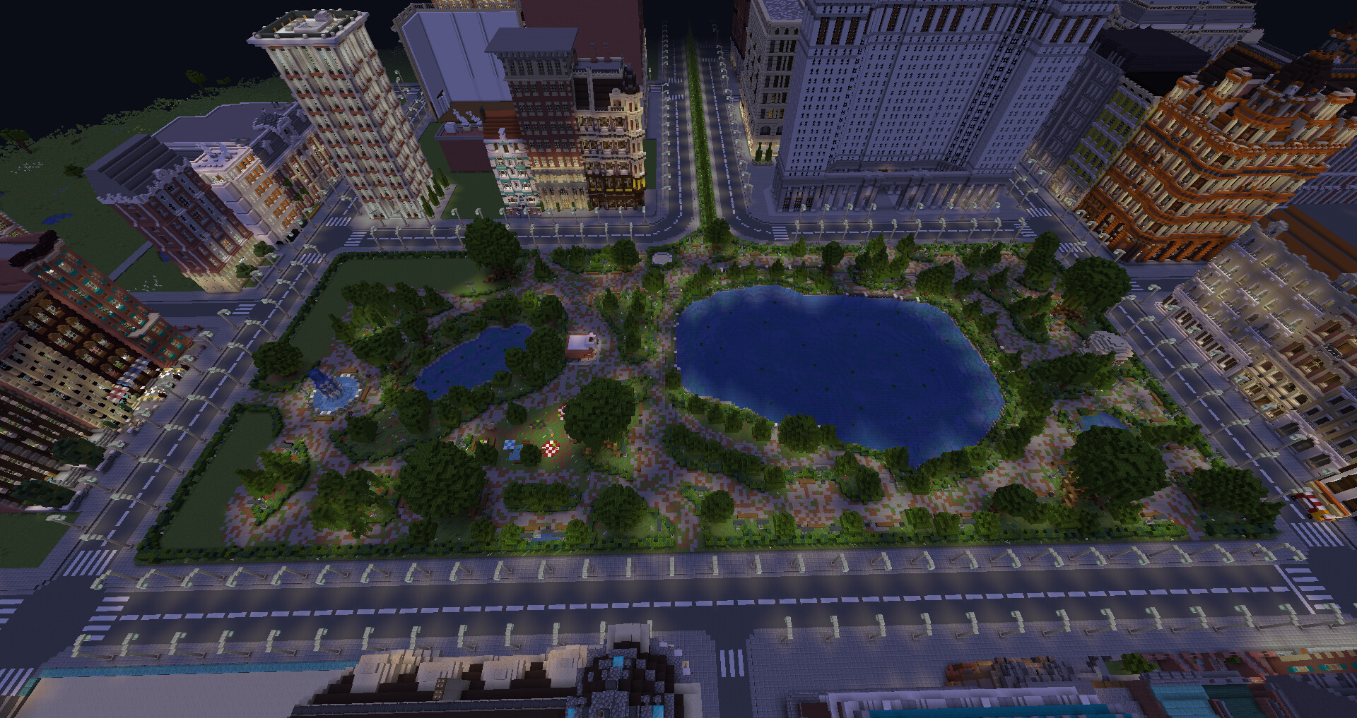 Central Park Project Minecraft Map