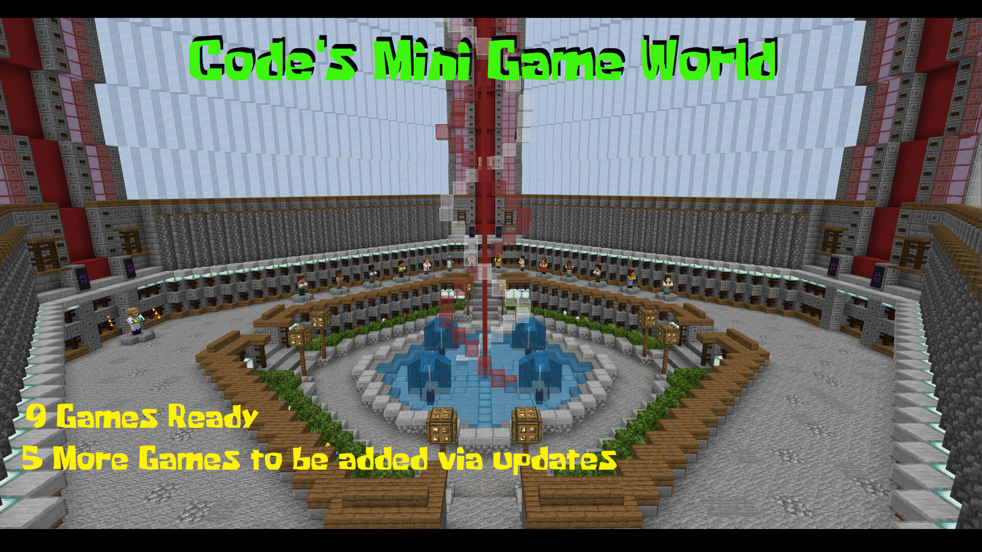 Mini Game World (Fixed) Minecraft Map