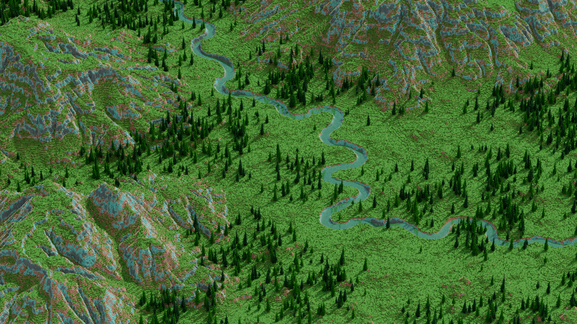 Ancient Valley - 1.17 - 1.5k x 1.5k Minecraft Map