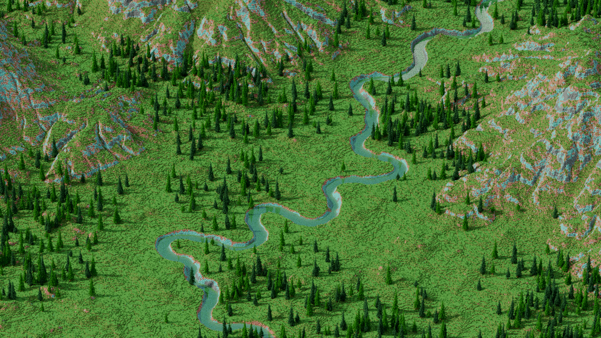 Ancient Valley - 1.17 - 1.5k x 1.5k Minecraft Map