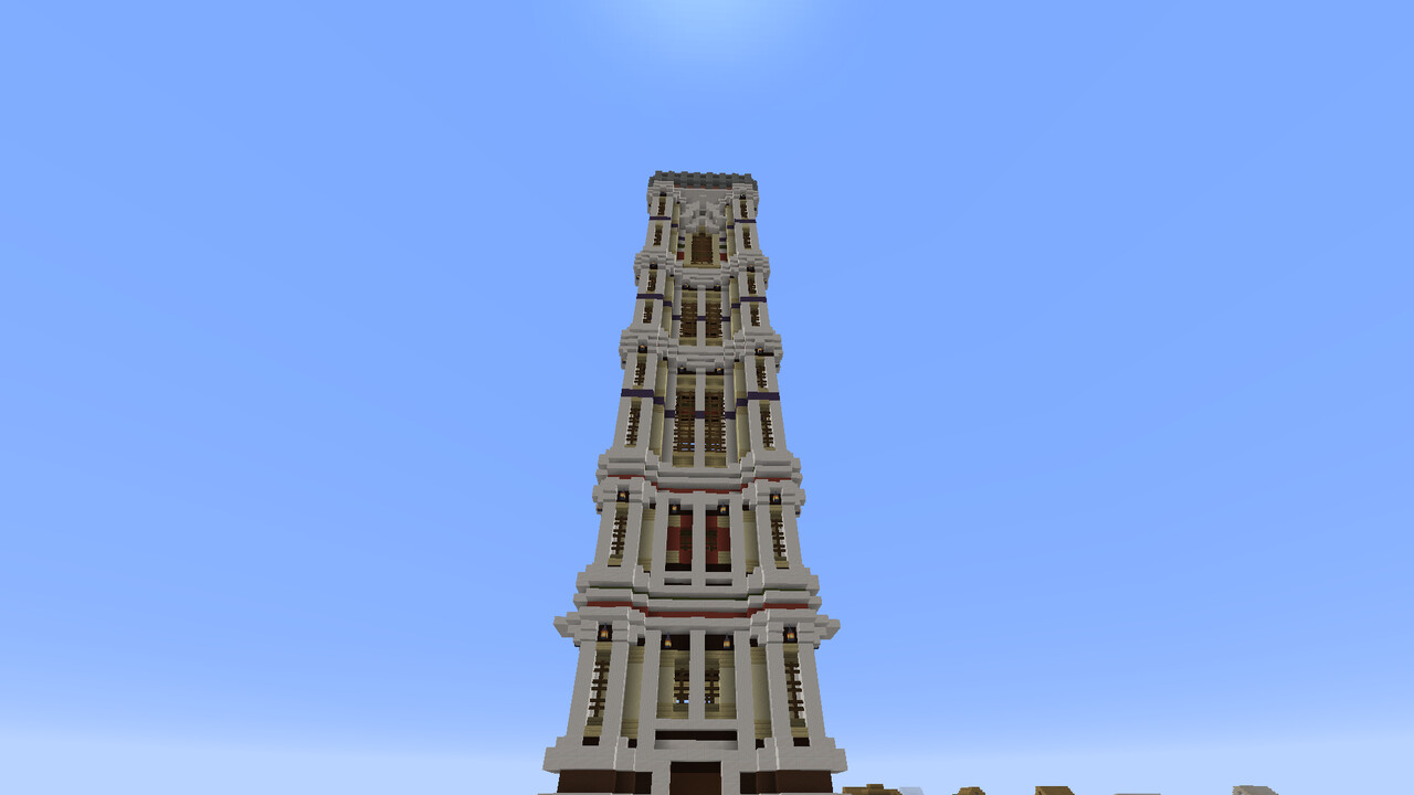 Giotto campanile (with download) Minecraft Map