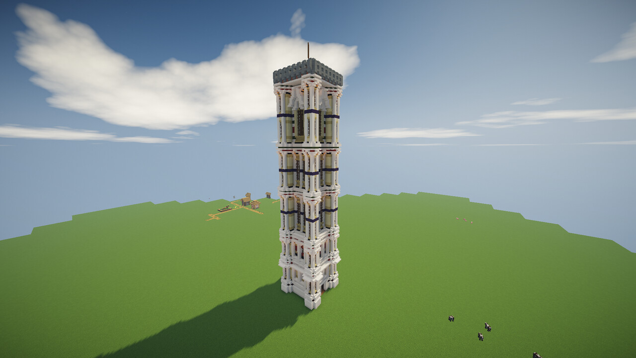 Giotto campanile (with download) Minecraft Map