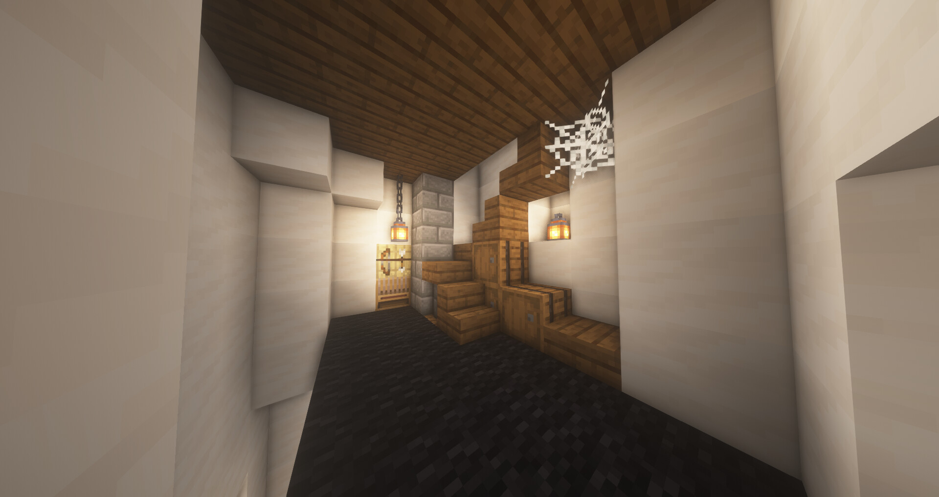 Mushroom House Schematic + Litematic | Fully Furnished Minecraft Map