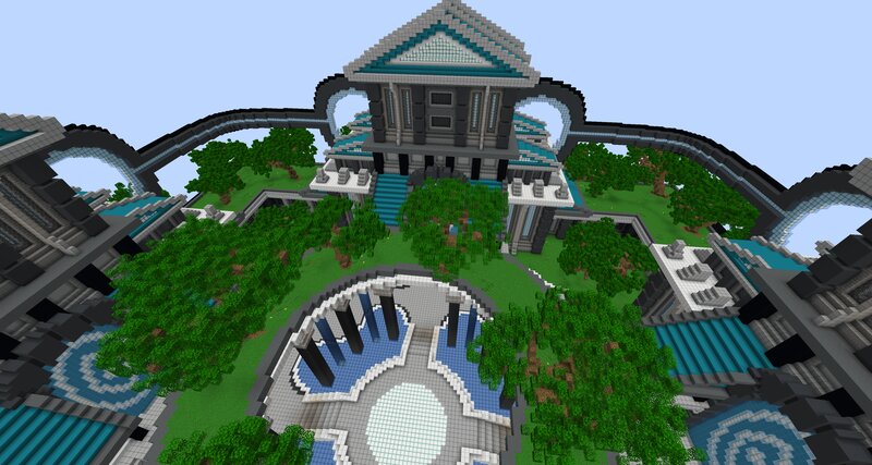 CHROME | Hub/Spawn Minecraft Map