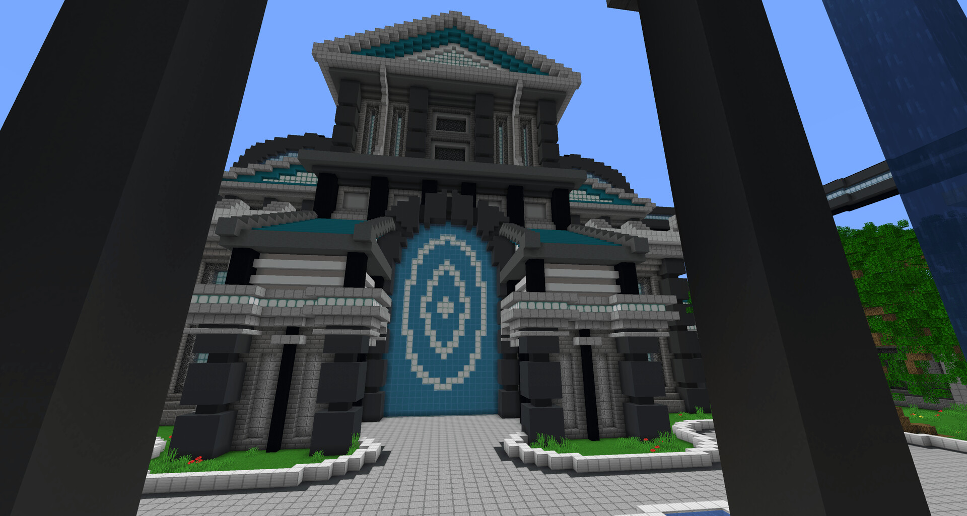 CHROME | Hub/Spawn Minecraft Map