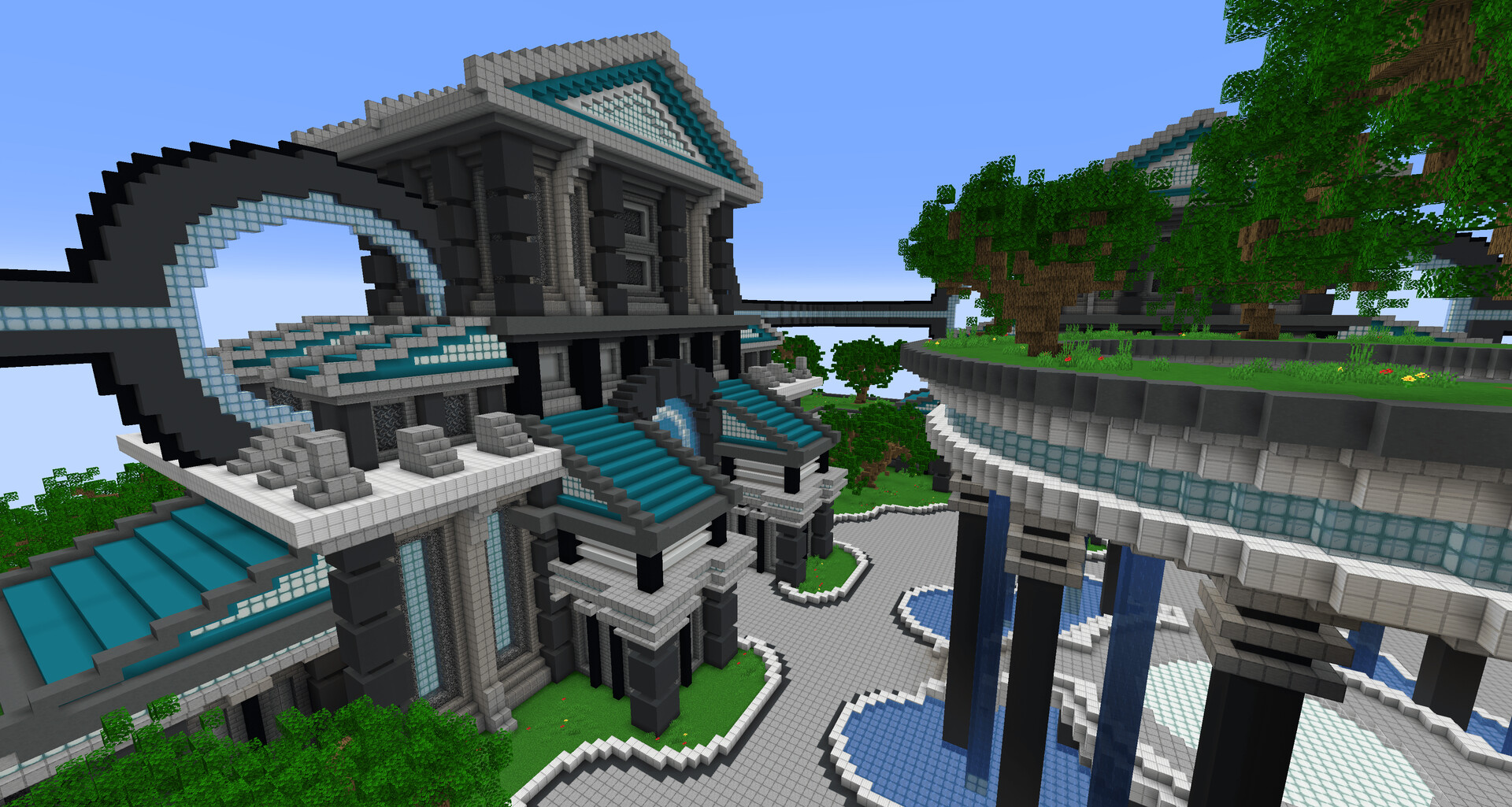 CHROME | Hub/Spawn Minecraft Map