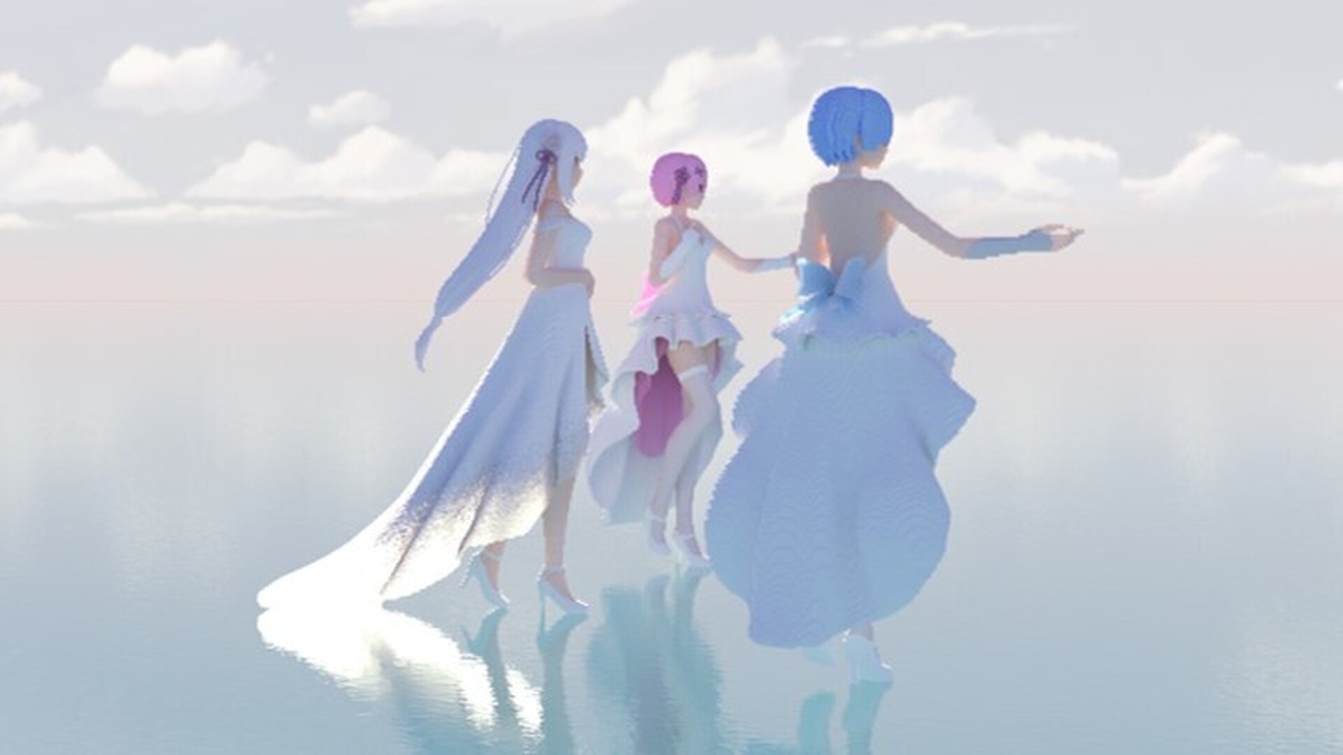 This Re:Zero project took me A YEAR ! (Rem&Ram&Emilia) Minecraft Map