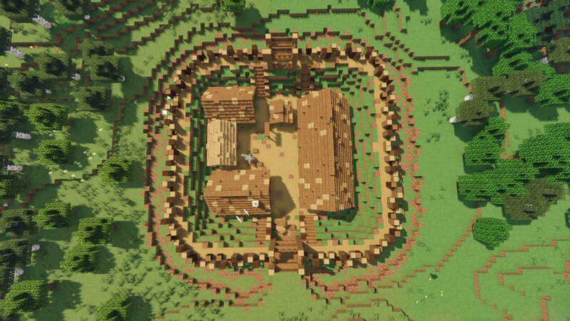 Roman Fort Minecraft Map